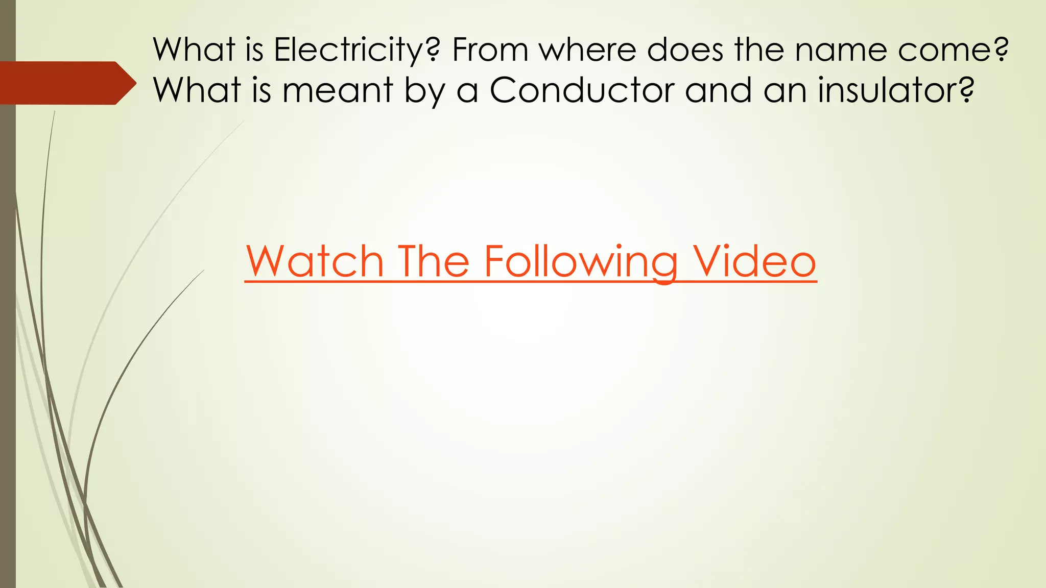 Introduction to electricity gr 10 | PDF