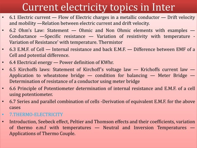 Introduction to electricity, magnetism & electromagnetism | PPT