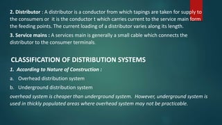 Introduction to electric power transmission and distribution | PPTX