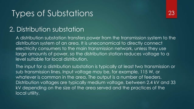 Introduction to electric power transmission and distribution | PPT