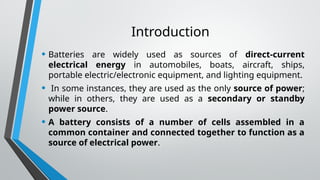 Introduction to ELectric Vehicle Batteries.pptx