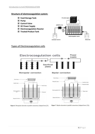Introduction to Electrocoagulation - water treatment | PDF