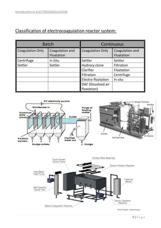 Introduction to Electrocoagulation - water treatment | PDF
