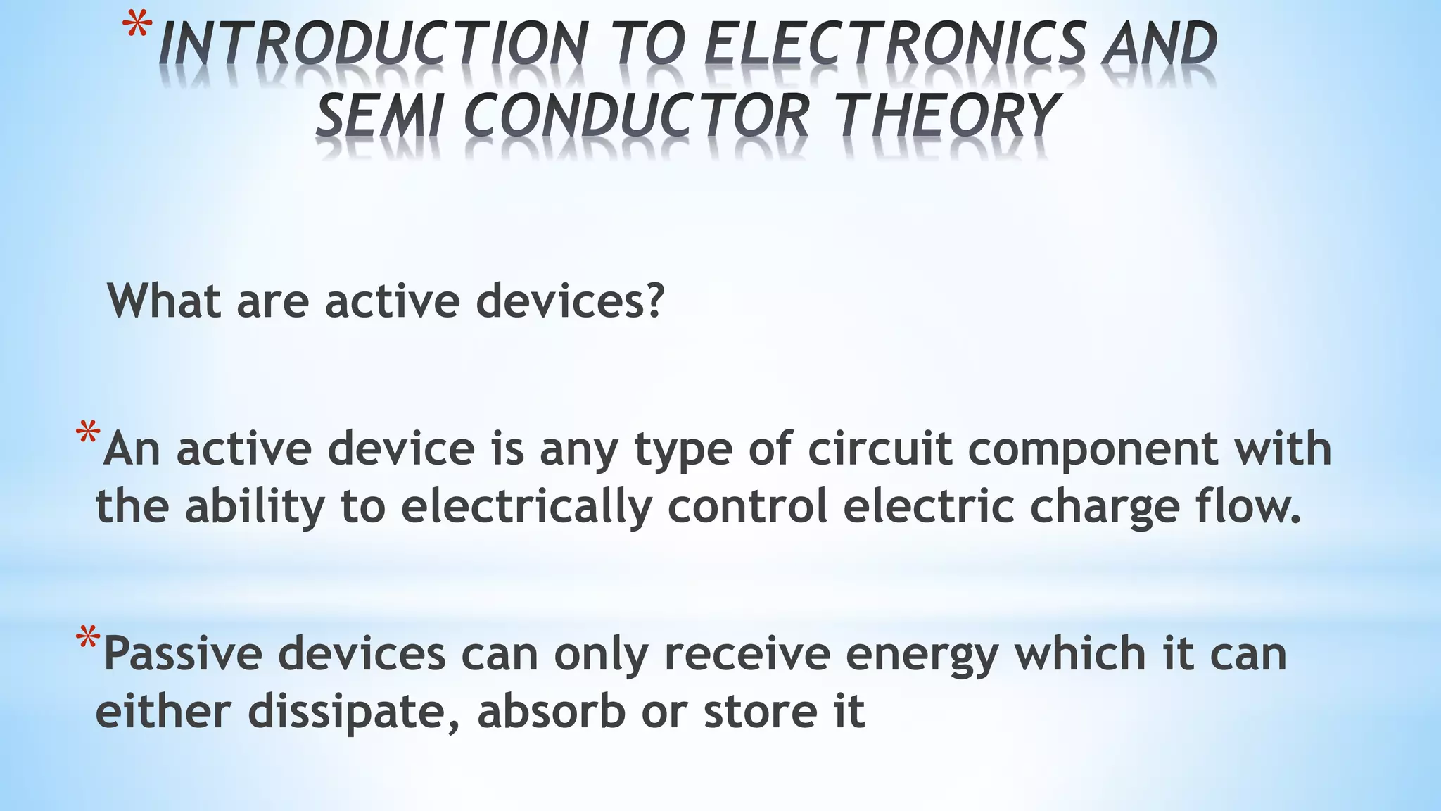 Introduction to electronics and semiconductor theory-1.ppt