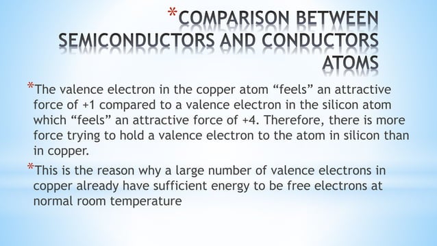 Introduction to electronics and semiconductor theory-1.ppt | Chemistry ...