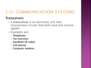Introduction to electronic system | PPTX