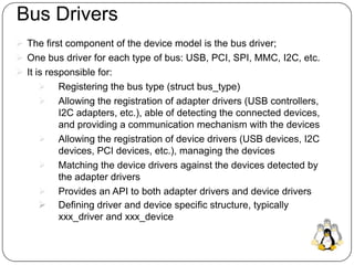 Introduction to embedded linux device driver and firmware | PPSX