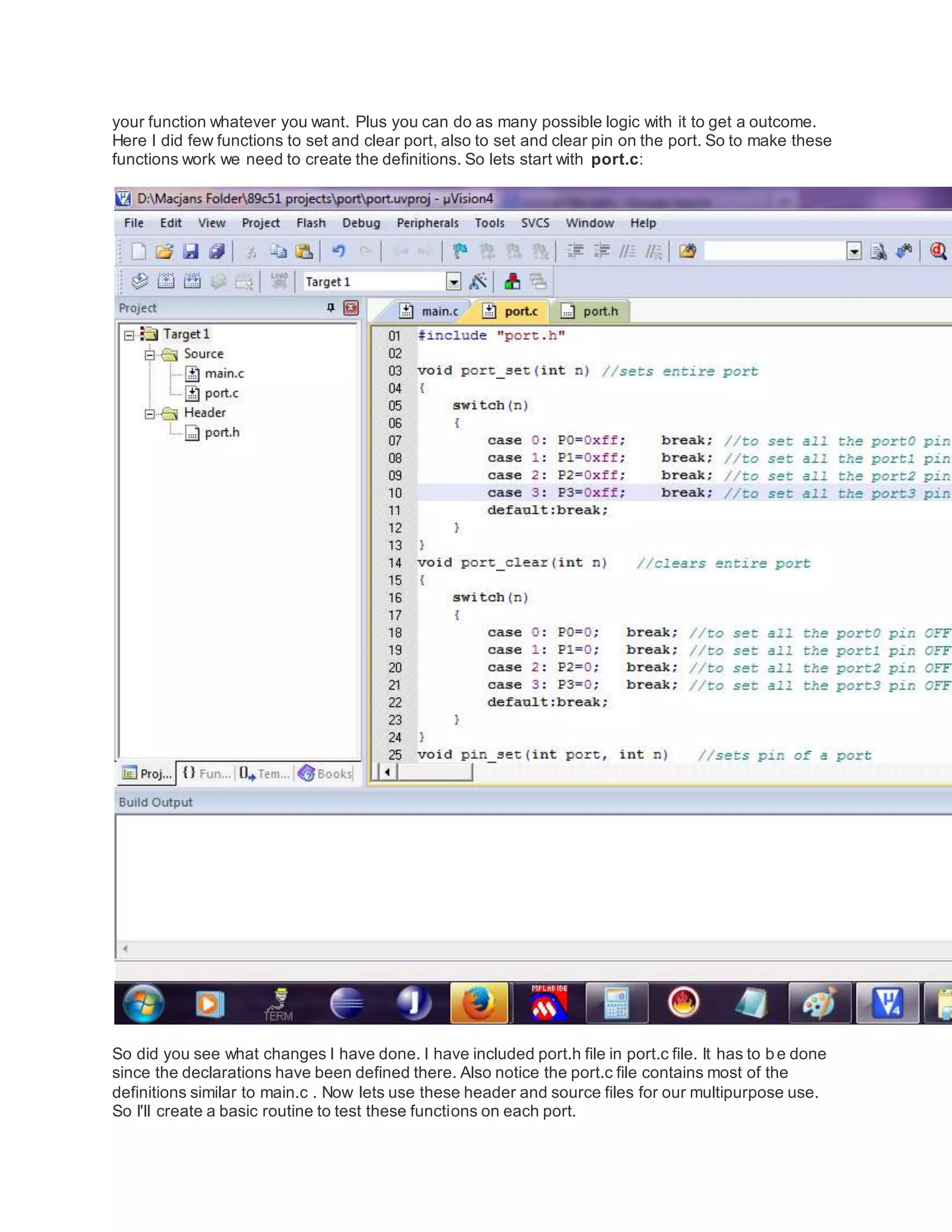 Introduction to embedded c | DOCX