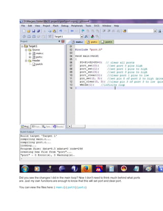 Introduction to embedded c | DOCX