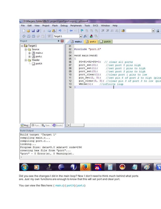 Introduction to embedded c | DOCX