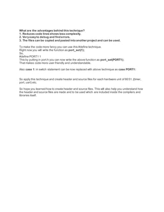 Introduction to embedded c | DOCX