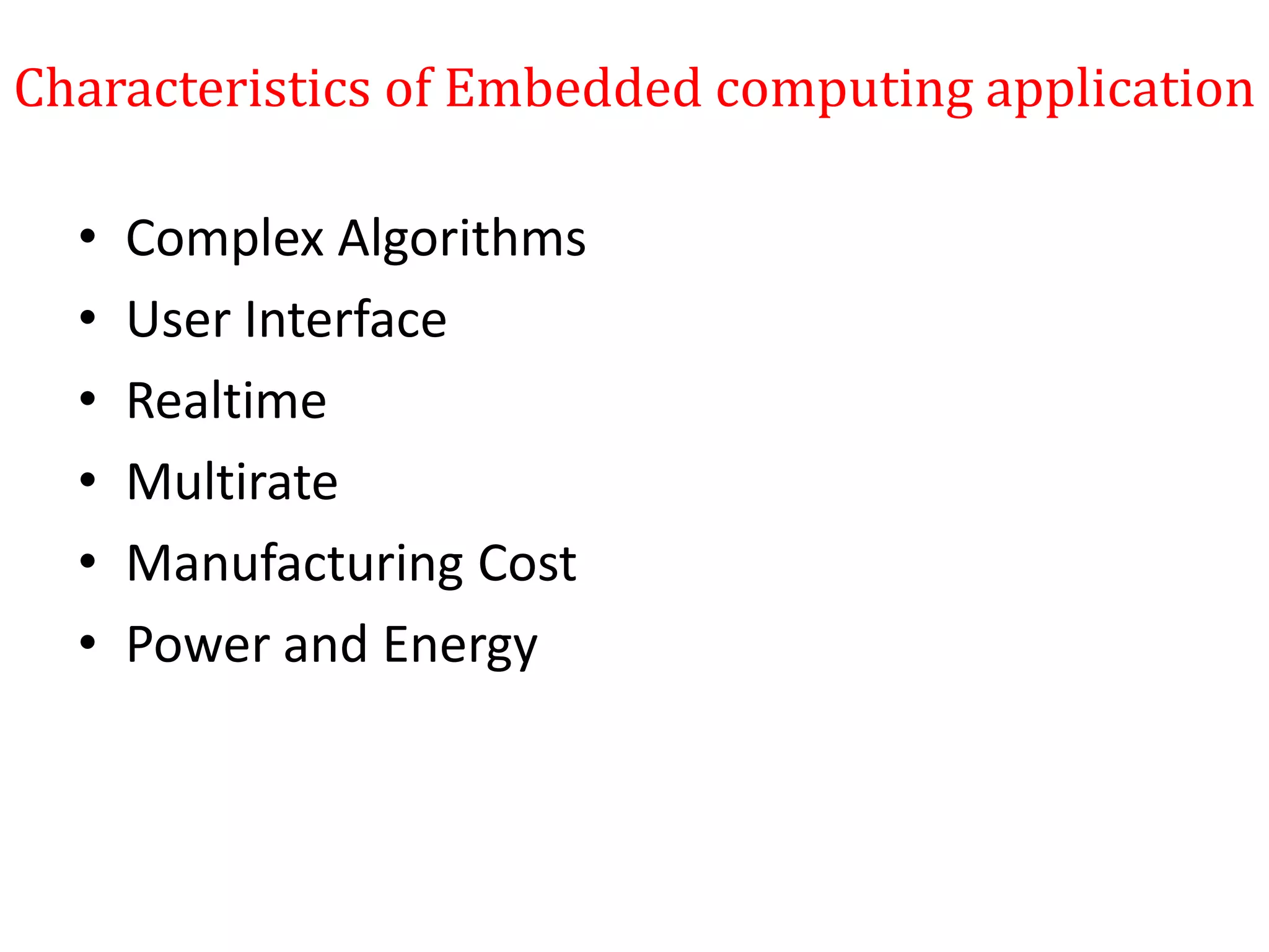Introduction to embedded computing and arm processors | PPT