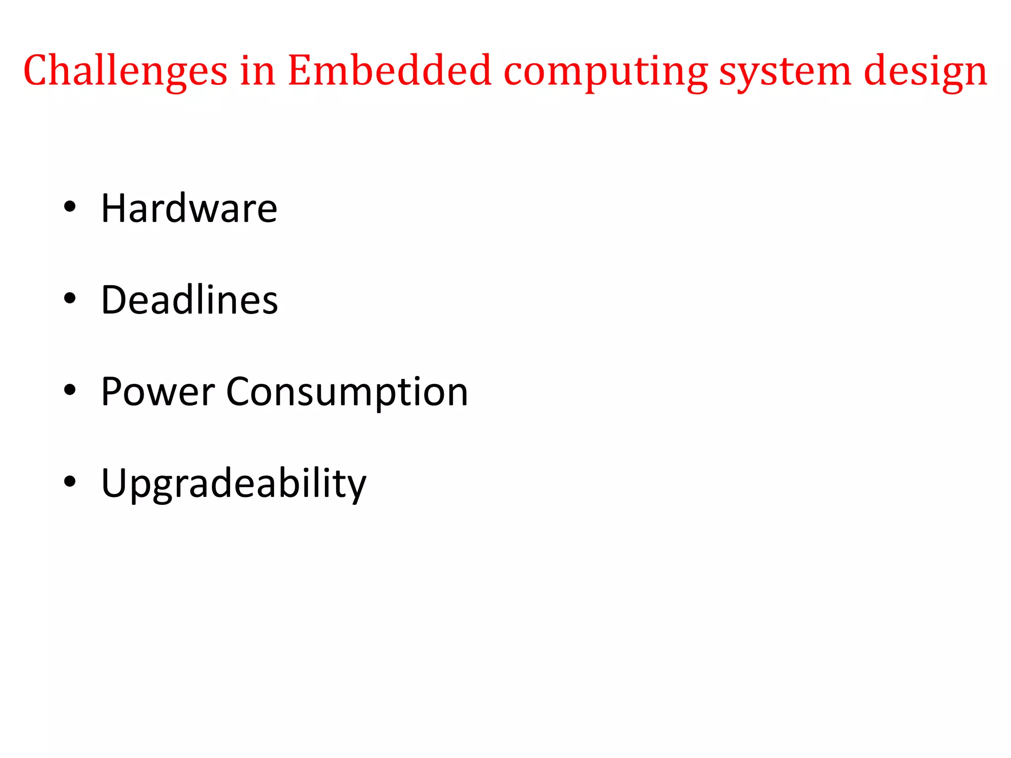 Introduction to embedded computing and arm processors | PPT