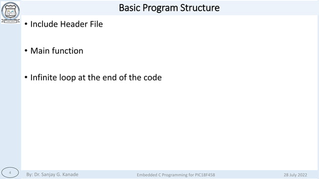 Introduction to Embedded C Programming.pdf