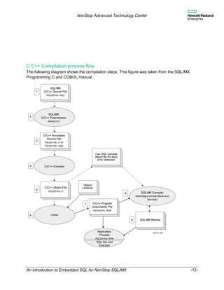 Introduction to embedded sql for NonStop SQL | PDF