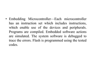 Introduction to embedded system | PPTX