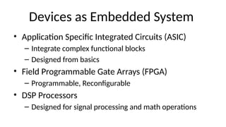 Introduction To Embedded System and its Design.pptx