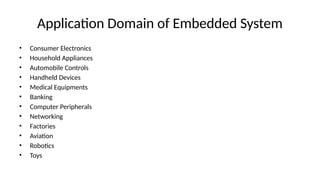 Introduction To Embedded System and its Design.pptx