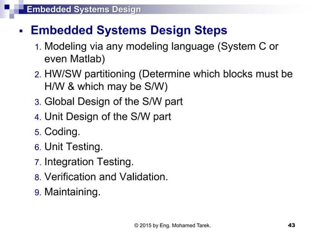 Introduction to Embedded Systems | PDF | Operating Systems | Computer ...