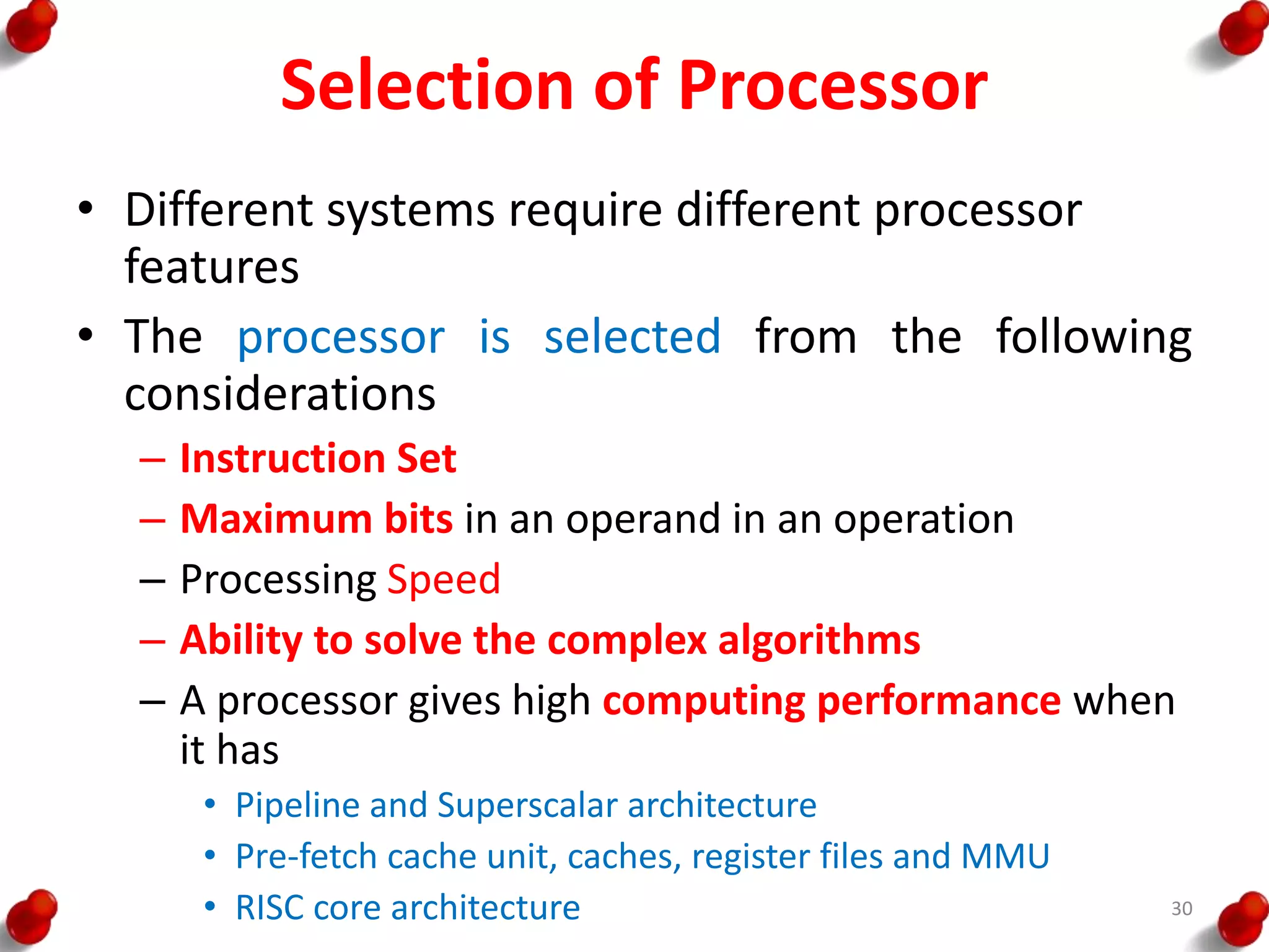 Introduction to embedded systems | PPTX