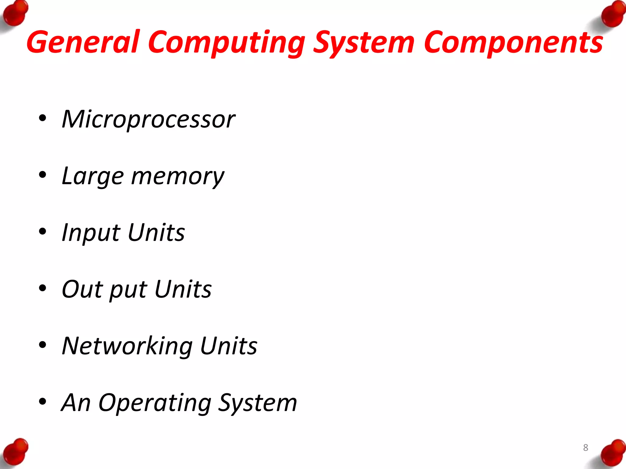 Introduction to embedded systems | PPTX