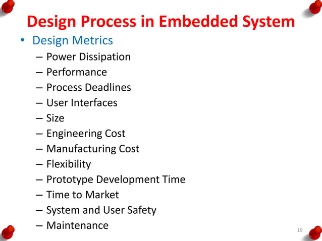 Introduction to embedded systems | PPTX