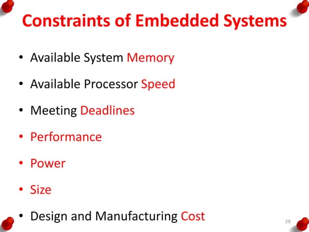 Introduction to embedded systems | PPTX