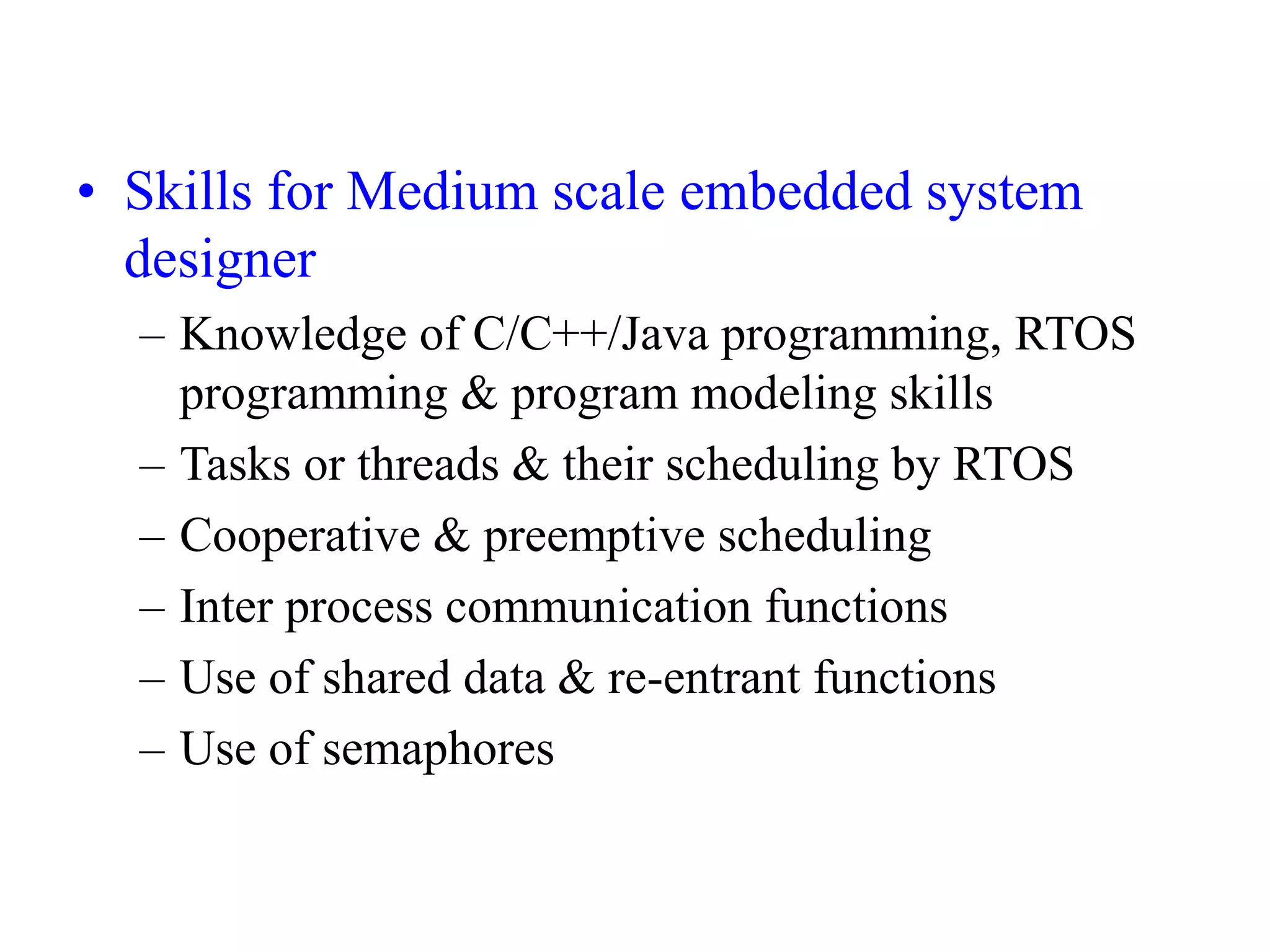 Introduction to embedded systems | PPT