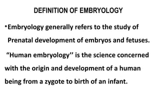 INTRODUCTION TO THE HUMAN EMBRYOLOGY.pptx