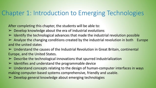 Introduction to Emerging Technology 13(1)(2).pptx | Computing | Technology & Computing