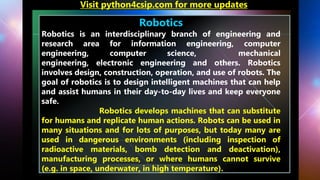 Emerging Trends class 11 notes better... | PDF