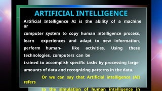 Introduction to Emerging Trends, big data | PPTX