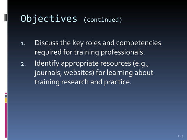 Introduction to employee training and development ppt 1 | PPT