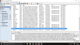 Introduction to end note x4 | PPT