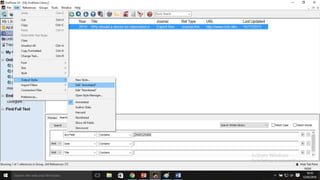 Introduction to end note x4 | PPT
