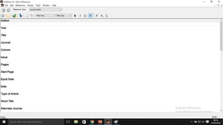 Introduction to end note x4 | PPT
