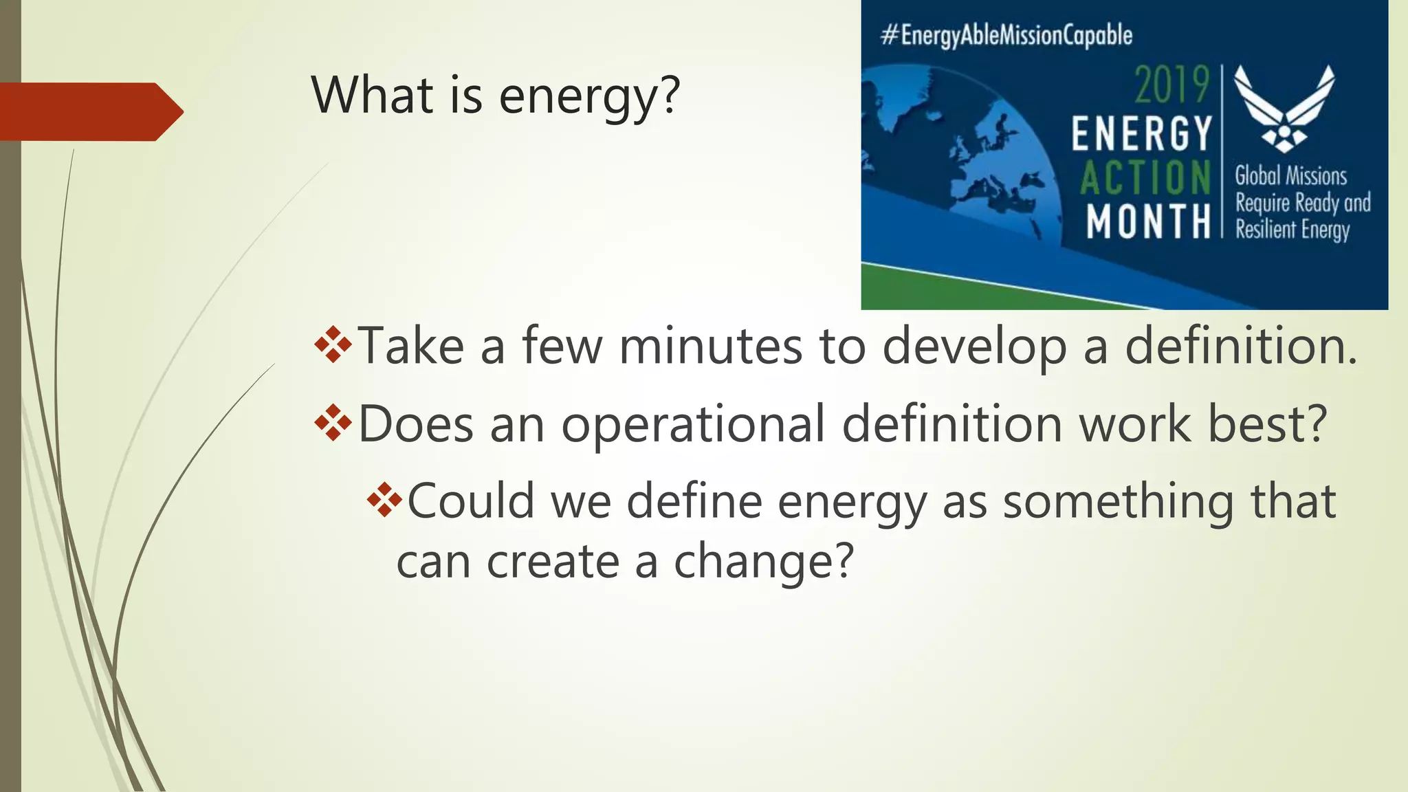 AP Physics 1: Introduction to Energy | PPTX