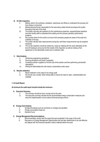 Introduction to energy auditing | PDF