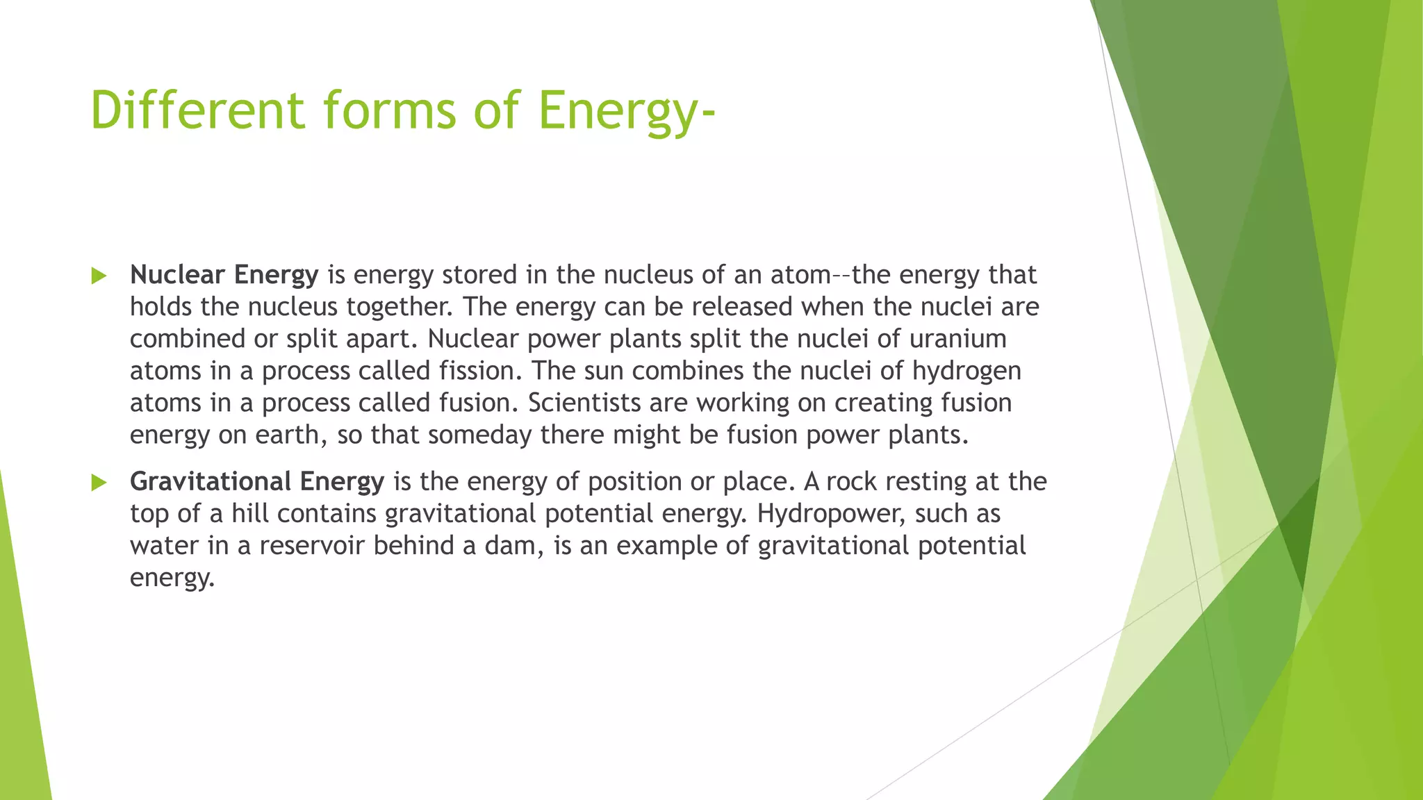 Introduction to Energy sources | PPTX