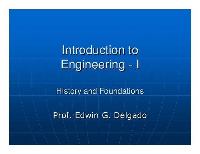 Introduction to engineering