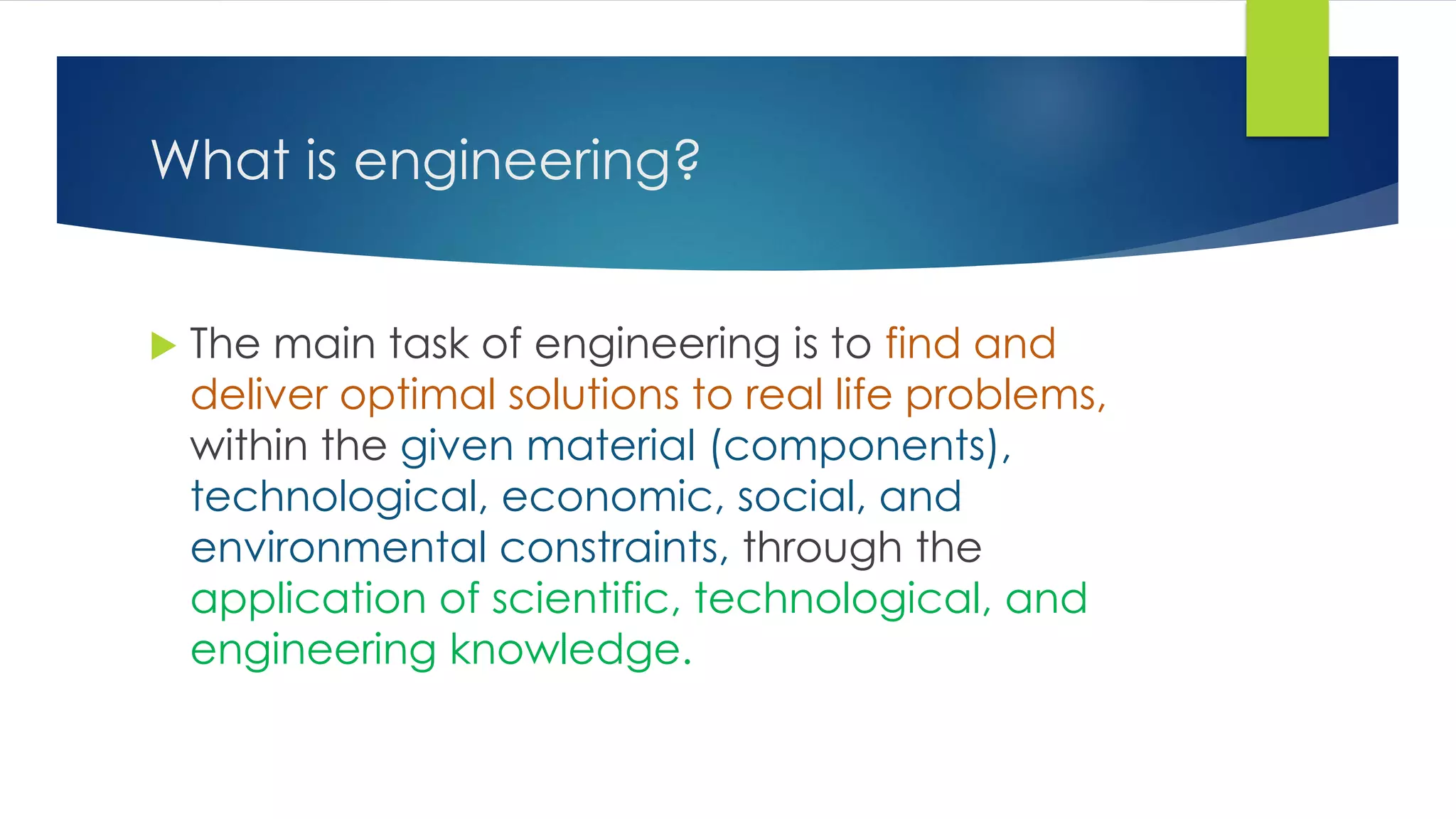 Introduction to engineering | PDF