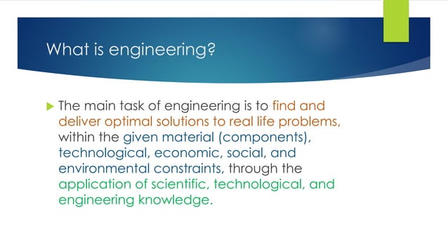 Introduction to engineering | PDF