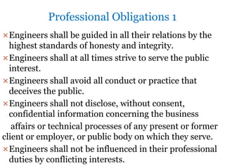 Introduction to Engineering and Profession Ethics Lecture7-Engineering ...