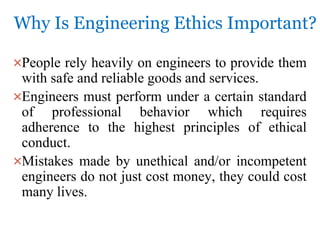 Introduction to Engineering and Profession Ethics Lecture7-Engineering ...