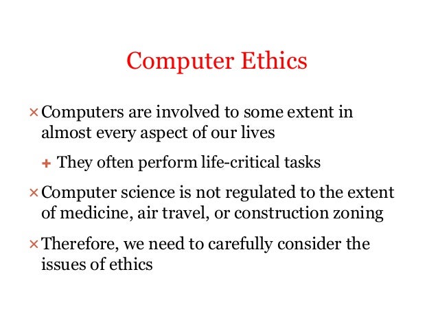 Introduction To Engineering And Profession Ethics Lecture9 Computer E…