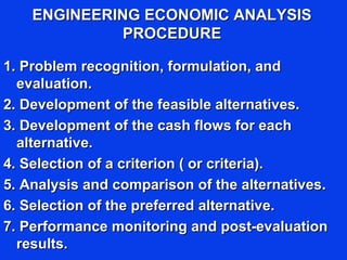 Introduction to engineering economy | PPT