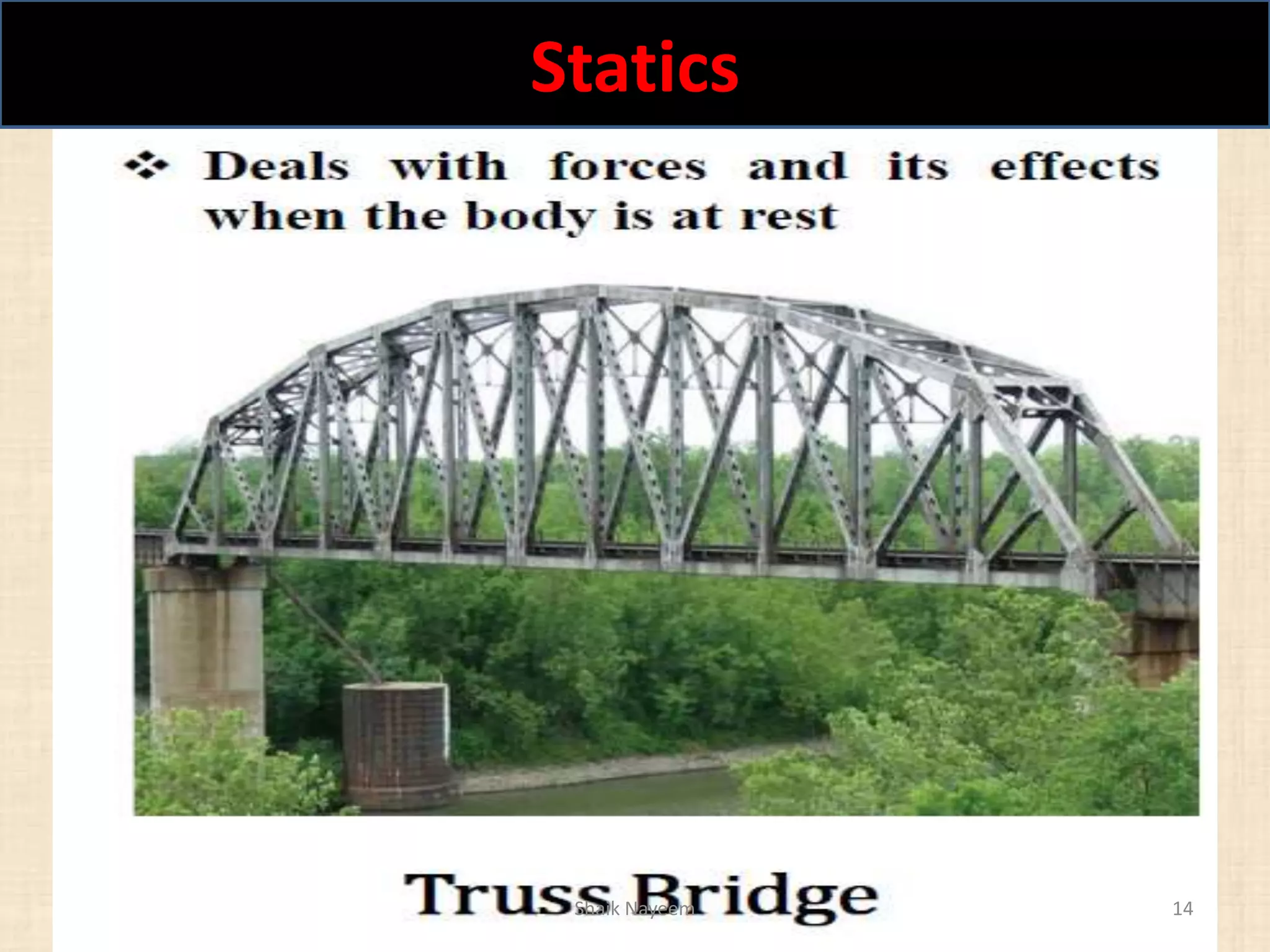 Introduction to engineering mechanics: Classification | PPTX