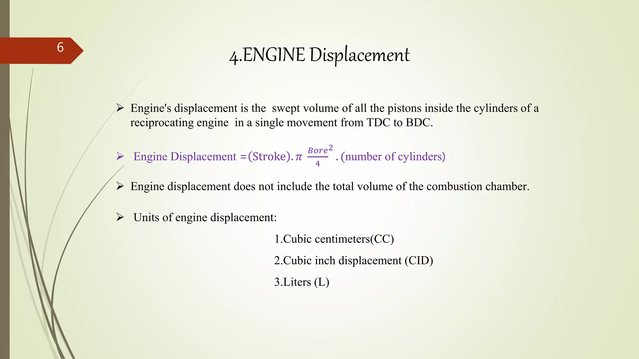 Introduction to engine terminology | PPTX