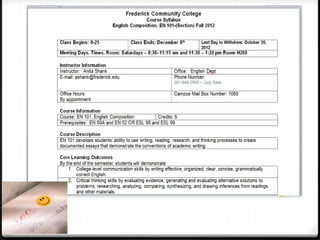 Introduction to english comp 101 | PPTX