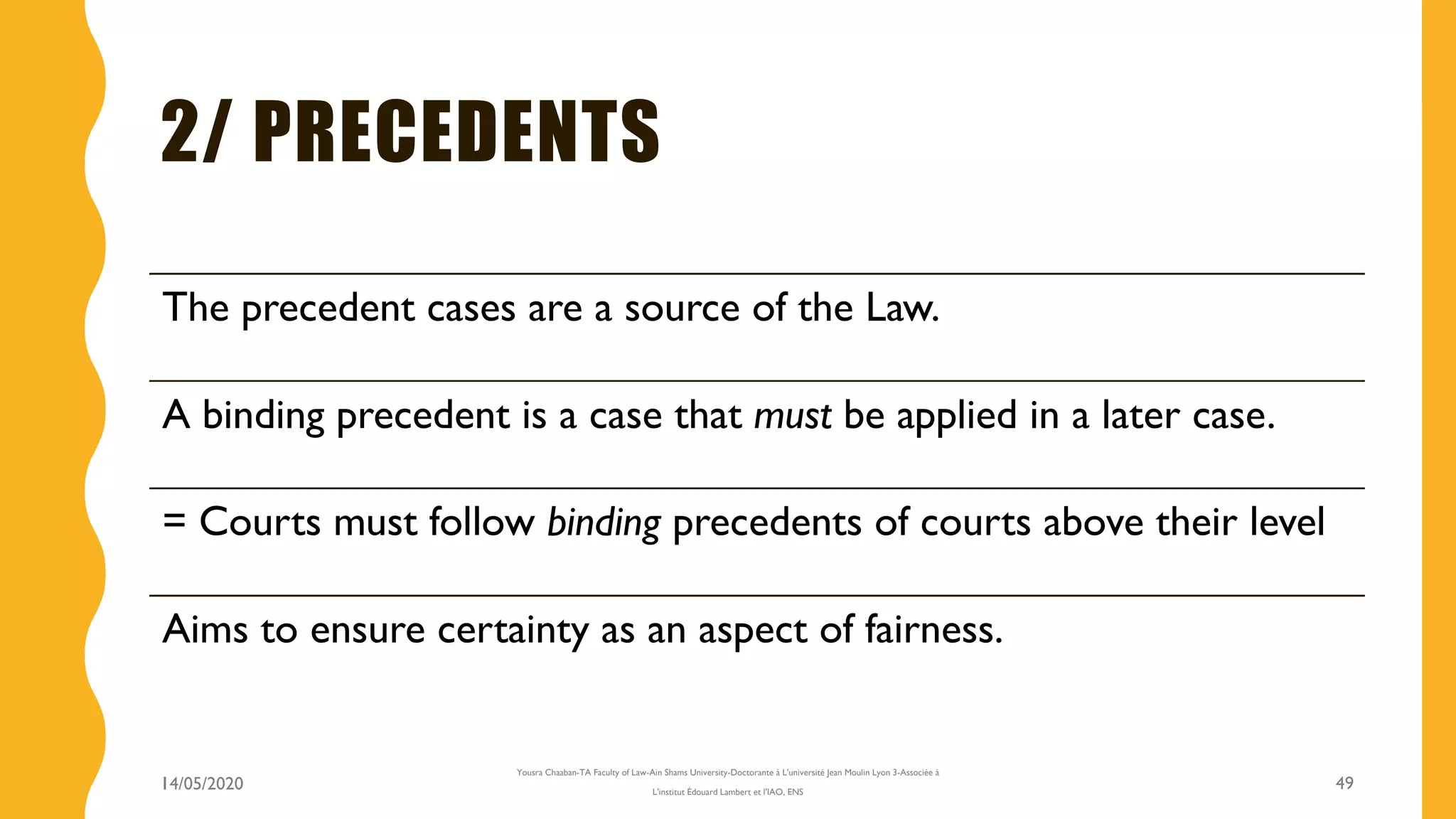 Introduction to English Law system | PDF